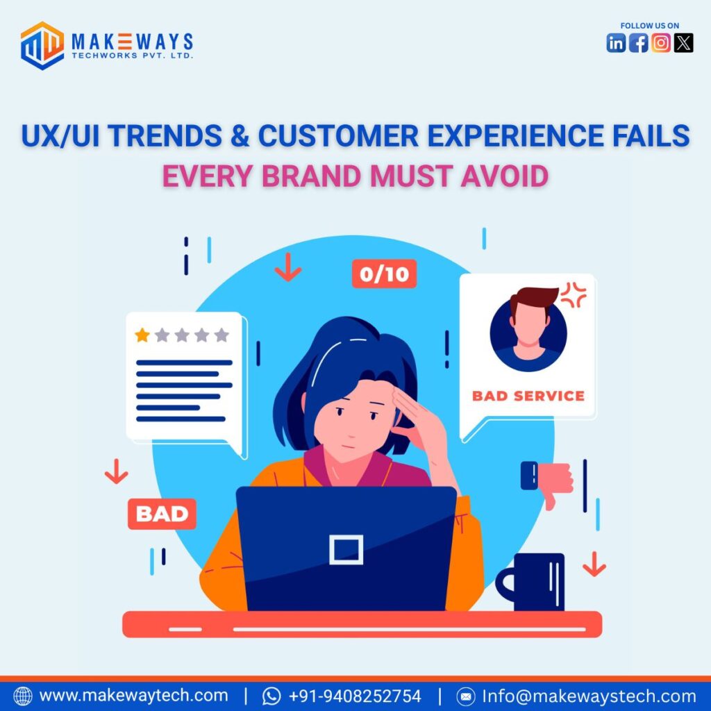 UX/UI Trends & Customer Experience Fails Every Brand Must Avoid ...